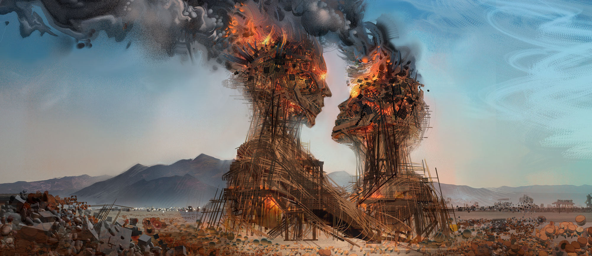 Burning Embrace – Android Jones