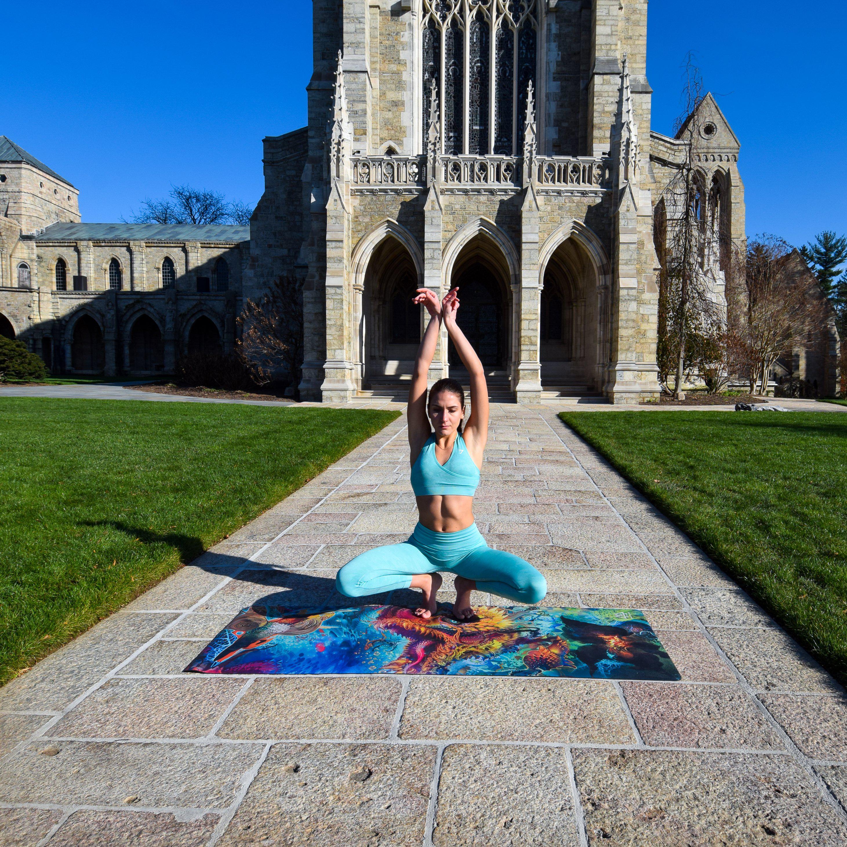 HUMMING DRAGON Yoga Mat – Android Jones