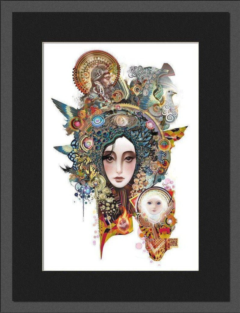 FAMILY • Matted Print – Android Jones