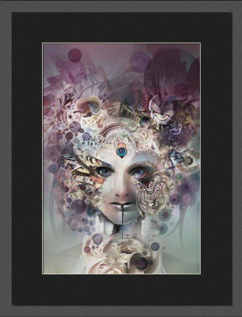 AFTERTASTE • Matted Print – Android Jones