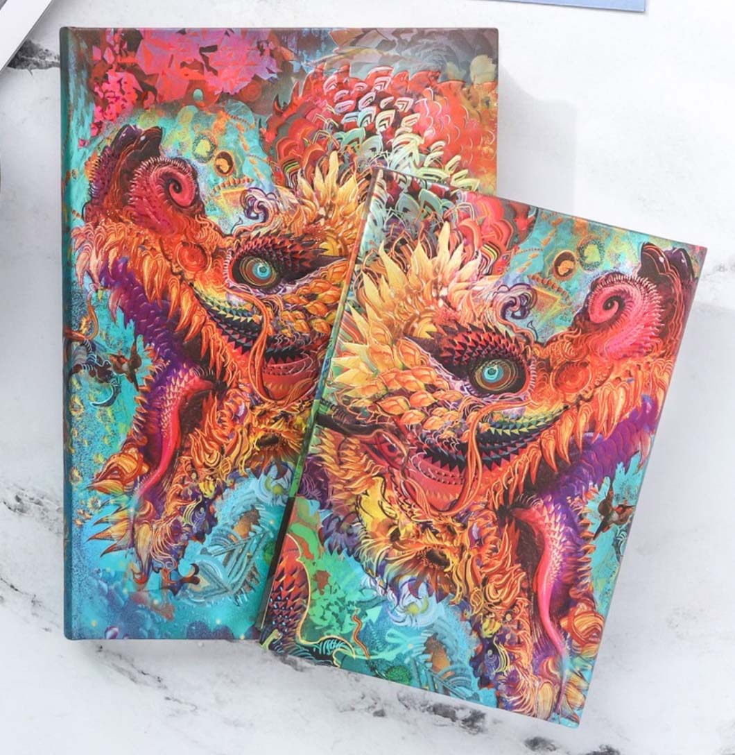 HUMMING DRAGON Hardcover Journal – Android Jones